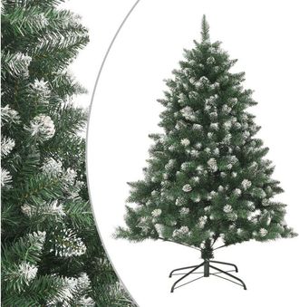 vidaXL vidaXL K&uuml;nstlicher Weihnachtsbaum mit St&auml;nder 150 cm PVC