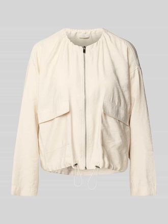 Milano Blouson mit &uuml;berschnittenen Schultern und Pattentaschen