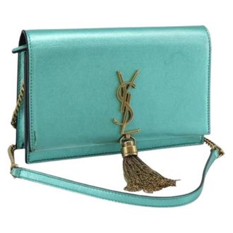 Saint Laurent Sac bandouli&egrave;re vintage doccasion - Femme - Pre-owned - Vert - Taille: ONE Size
