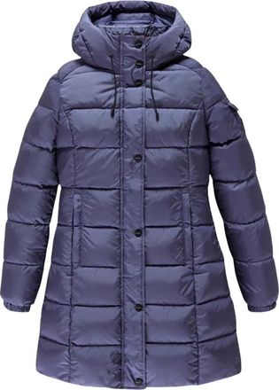 RefrigiWear Femme, Manteaux, Violet, Taille: 38 FR Long Hunter Jacket
