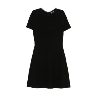 Emporio Armani Femme, Robes, Noir, Taille: 36 FR Short Robes