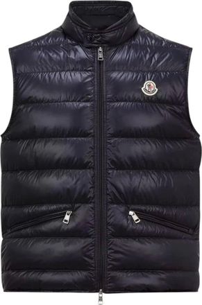 Moncler Homme, Vestes, Bleu, Taille: XL Gui Packable Down Gilet