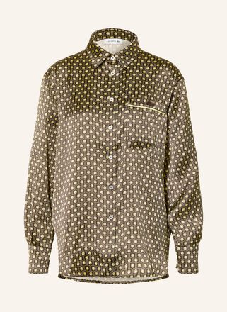 Lacoste Hemdbluse Aus Satin braun