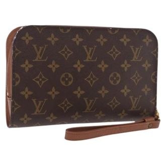 Louis Vuitton Pre-owned Vintage Clutch Bag - - Pre-owned - Damen - Braun - ONE SIZE