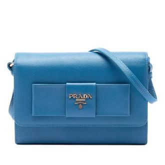 Prada Pre-owned Wallet on Strap - - Pre-owned - Damen - Blau - ONE SIZE