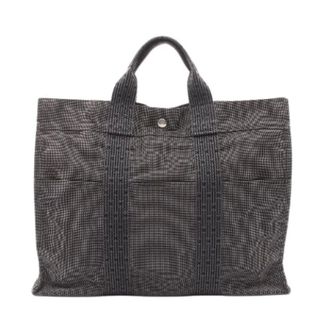 Herm&egrave;s Pre-owned Nylon sacs-main - unisex - Pre-owned - Gris - Taille: ONE Size