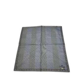 Celine Pre-owned Carr&eacute; Foulard Monogramme Horsebit - Femme - Pre-owned - Bleu - Taille: ONE Size