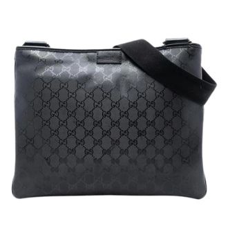 Gucci unisex, Pre-owned, Noir, Taille: ONE Size Sac bandouli&egrave;re vintage en toile Pre-owned