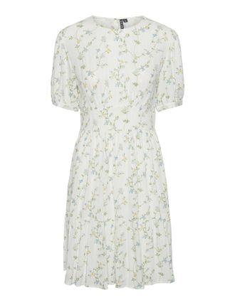 Pieces Pckary Ss O-Neck Dress Bc