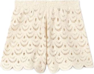 MC2 Saint Barth Femme, Shorts, Beige, Taille: 38 FR Short Shorts