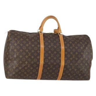 Louis Vuitton unisex, Pre-owned, Brun, Taille: ONE Size Sac week-end en toile Pre-owned