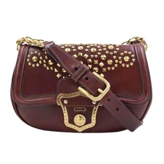 Miu Miu Sac &agrave; bandouli&egrave;re Pre-owned - Femme - Pre-owned - Brun - Taille: ONE Size