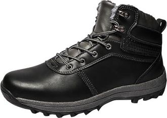Generic Bottes dhiver pour homme - Bottes de neige antid&eacute;rapantes &agrave; lacets - Chaussures de randonn&eacute;e - Chaussures dhiver pour la randonn&eacute;e, le travail, le cam