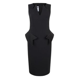 Moschino Damen, Kleider, Schwarzk, SGr&ouml;&szlig;e