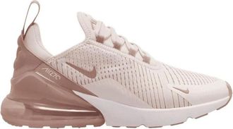 Nike Femme, Chaussures, Rose, Taille: 37 1/2 EU Baskets &agrave; bout rond avec empeigne en tissu synth&eacute;tique