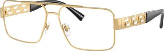 Versace unisex, Accessoires, Jaune, Taille: 56 MM Ve1308 Optical Frame
