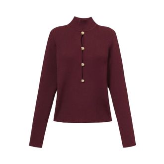 Self Portrait Damen, Strickwaren, Braun, MGr&ouml;&szlig;e