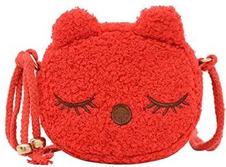 Generic Sac a Main Femme Sac Bandouli&egrave;re Femme Sacoche Femme Bandouli&egrave;re Travail Voyage &Eacute;cole Coeur PU, Sac &Eacute;paule L&eacute;ger Avec Poches, Tendance Romantique Prin