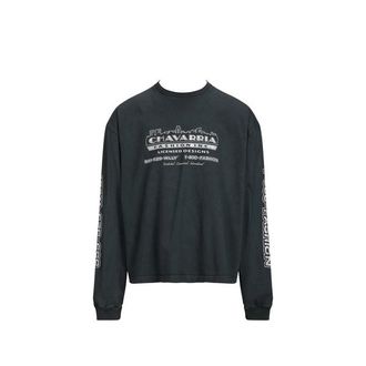 Willy Chavarria T-shirt manches longues ample en coton