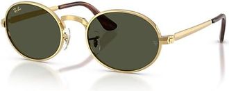 Ray-Ban Rb3931 By A$ap Rocky Sonnenbrillen Arista Gold Fassung Gr&uuml;n Glas 54-21