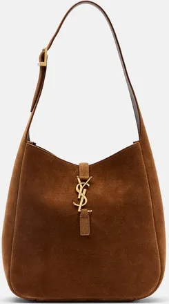 Saint Laurent Sac Le 5 &agrave; 7 Small en daim