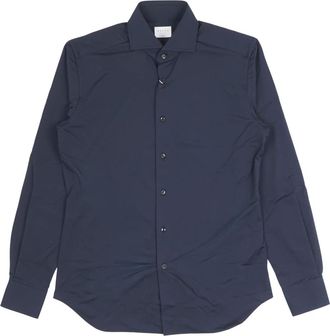 Xacus Homme, Chemises, Bleu, Taille: 4XL Act558Ml Shirt
