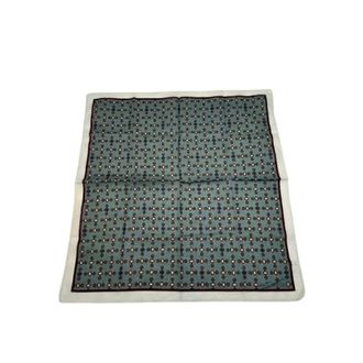 Gucci Pre-owned Paolo Vintage Horsebit Scarf - Femme - Pre-owned - Bleu - Taille: ONE Size