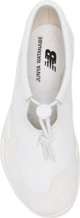 Junya Watanabe Drawstring Calf Leather Sneaker - White