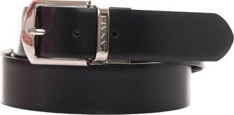 Canali Lederg&uuml;rtel - - Accessories - Herren - Schwarzk - 90 CM