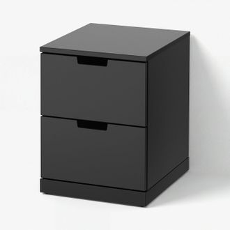 IKEA NORDLI Kommode mit 2 Schubladen