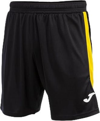 Joma Short Glasgow Noir Jaune Short Mixte Adulte