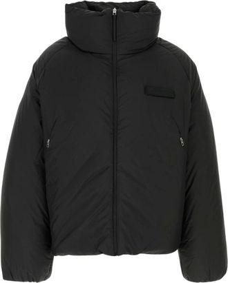 Jacquemus La Doudoune Puffer Jacket - Femme - Vestes - Noir - Taille: 52 FR