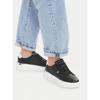Tommy Hilfiger Sneakers Tommy Hilfiger Th Chic Platform FW0FW09396 Schwarz