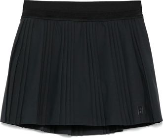 Nike jupe-short Dri-FIT &agrave; design pliss&eacute; - Noir