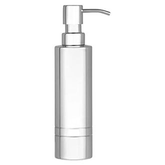 Kleine Wolke 8480124854 Seifenspender Gloria, Silber, 4,8 x 20,5 cm, Edelstahl