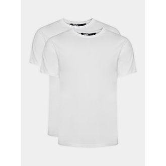 Karl Lagerfeld T-Shirt-Set 765000 500298 Wei&szlig; Slim Fit