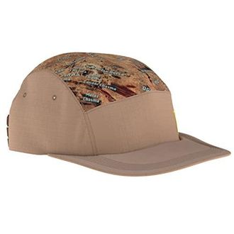 Buff 5 Panel Explore Cap 1313553151000, Unisex Cap with a Visor, Beige, One Size EU