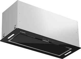 Klarstein Klarstein Hotte Aspirante Encastrable 72 cm, Hotte Aspirante Silencieuse, Hotte de Cuisine avec Lampes LED, Débit dAir Puissant 466 m³/h, Minuterie, C