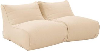 Sweeek Lot de 2 chauffeuses ext&eacute;rieures ol&eacute;fine beige - Pluma