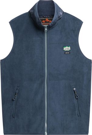 Superdry Herren Active Fleece Weste Lauren Marineblau XXL