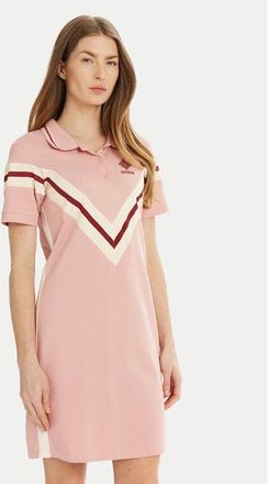 Guess Kleid für den Alltag V5RK00 KCOK1 Rosa Regular Fit