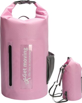 Generic Wasserdichte Trockentaschen für Kajak - 20L Outdoor Camping Rucksack - Große Kapazität Bootstasche - Für Wassersport Strandausflüge Bootfahren Schwimm