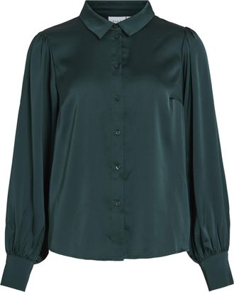 Vila Vienna Ravenna L/S Balloon Shirt - Noos