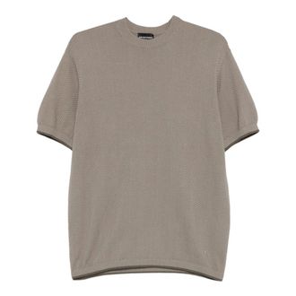 Emporio Armani Herren, Strickwaren, Grau, 2XLGr&ouml;&szlig;e