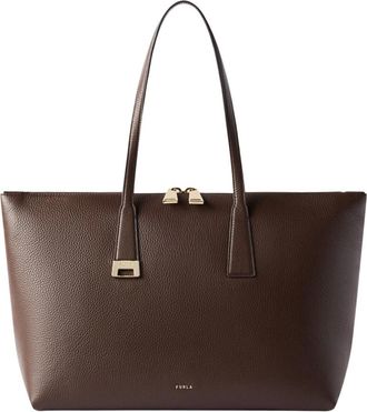 Furla Olivia Tote - Femme - Sacs - Brun - Taille: ONE Size