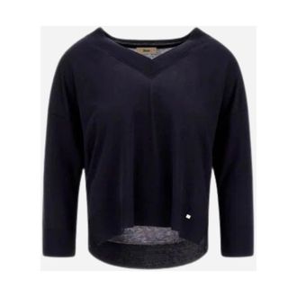 Herno Damen, Strickwaren, Blau, SGr&ouml;&szlig;e