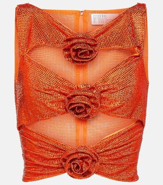 Giuseppe Di Morabito Verziertes Cropped-Top