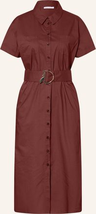 Patrizia Pepe Patrizia Pepe Hemdblusenkleid braun