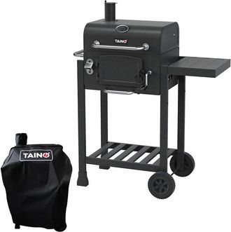 Taino Taino - hero Set Smoker klein Grillwagen Holzkohle-Grill Grillkamin Standgrill