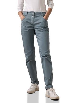 Cecil B378219 Pantalon de Coupe d&eacute;contract&eacute;e, Dove Blue, 30 Damen
